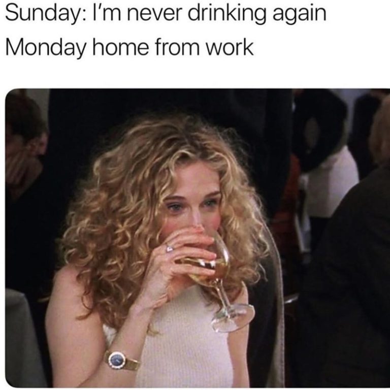 only after having a really stressful monday, so 52 weeks out of the ...