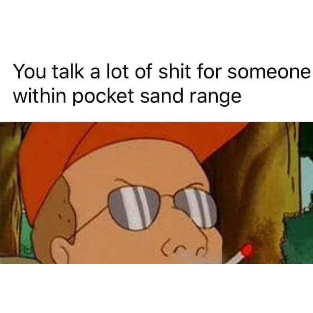 pocket sand range pocket sand range