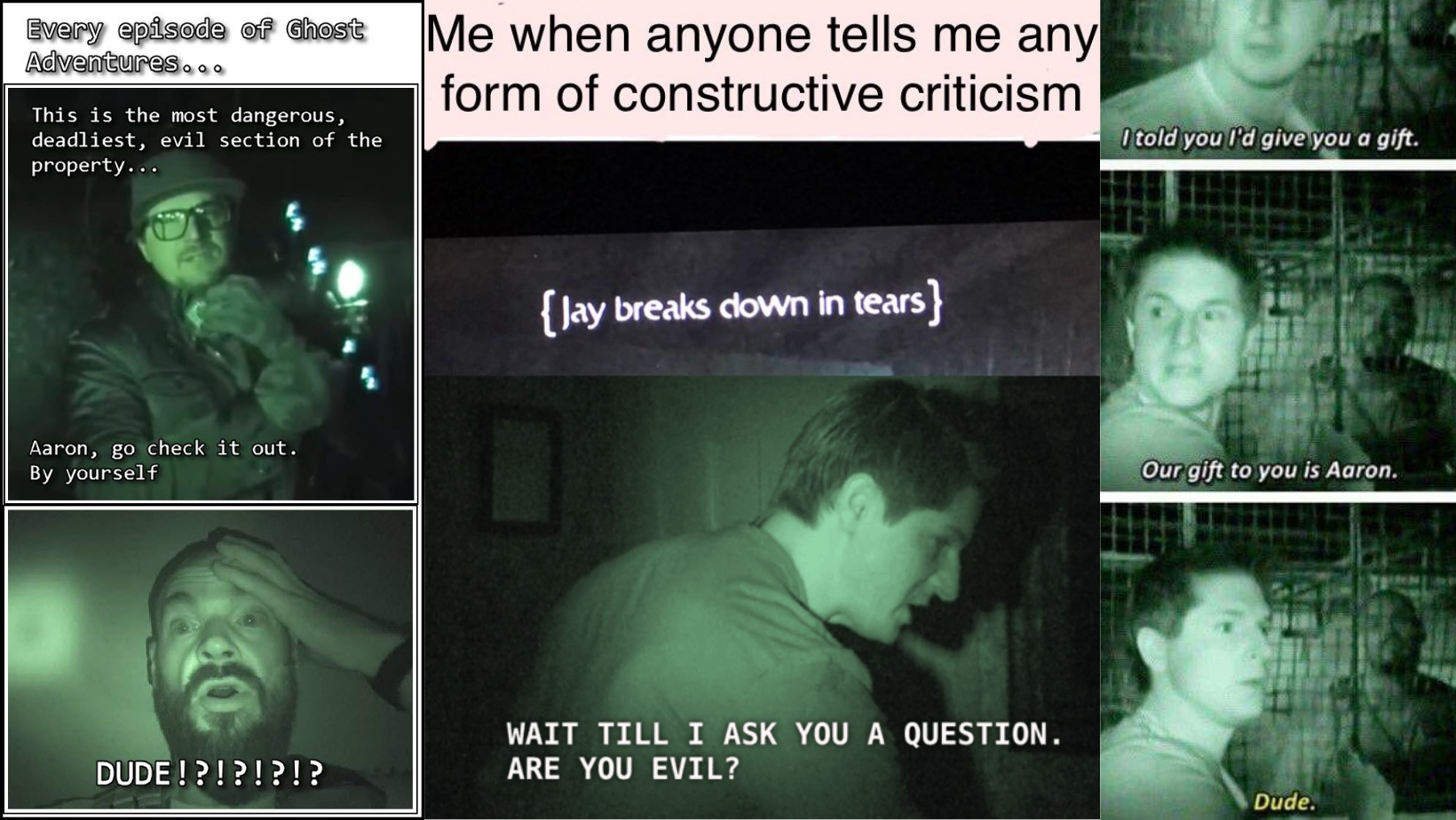 haunting funny ghost adventures memes because random noises are scary