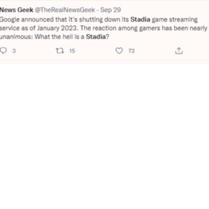 Google shuts down stadia and memes followed
