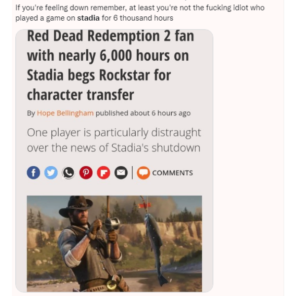 Google shuts down stadia and memes followed