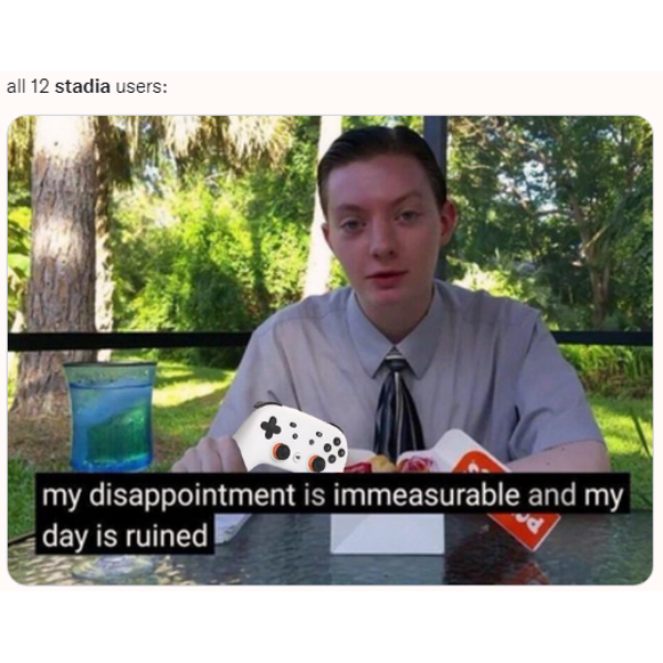 Google shuts down stadia and memes followed