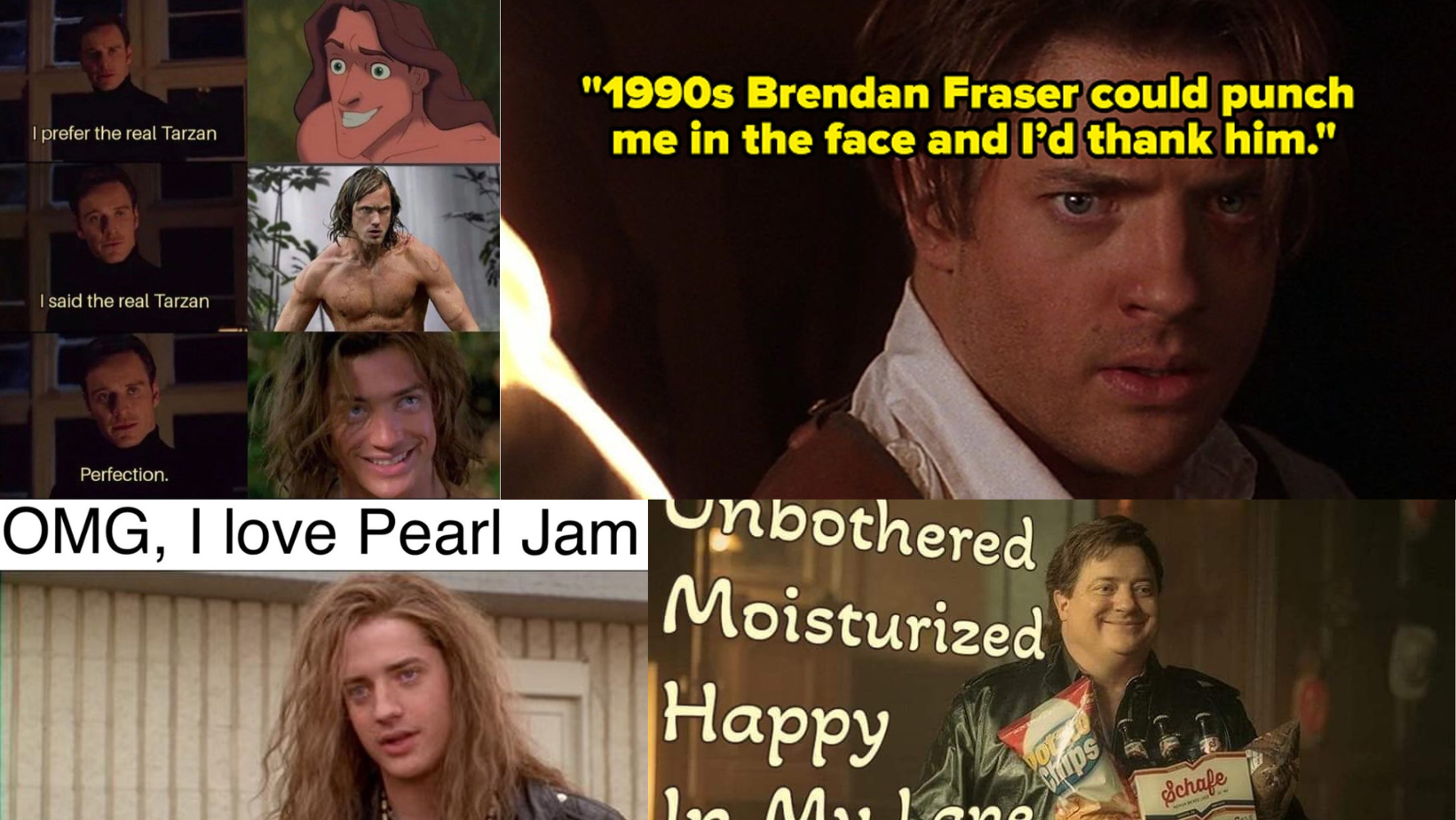brendan fraser memes because the whale has brought his career back in a ...