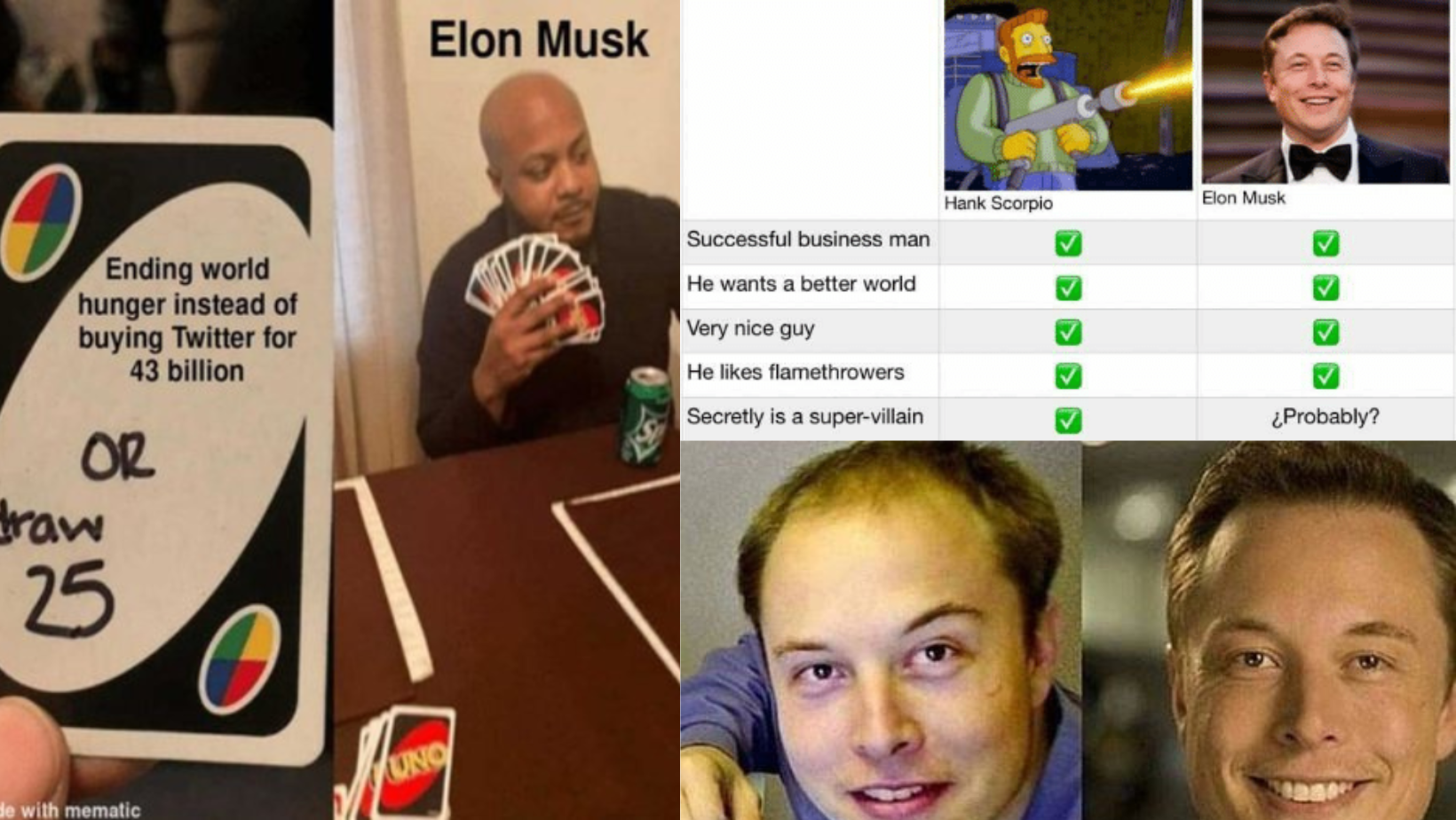 Elon Musk memes because first he takes over twitter, then the world!