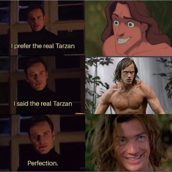brendan fraser memes because the whale has brought his career back in a ...