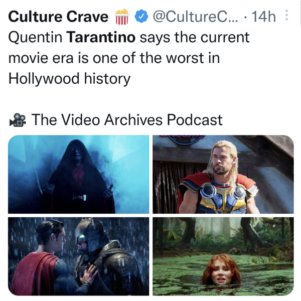 Quentin Tarantino makes the jump to television because he suddenly ...