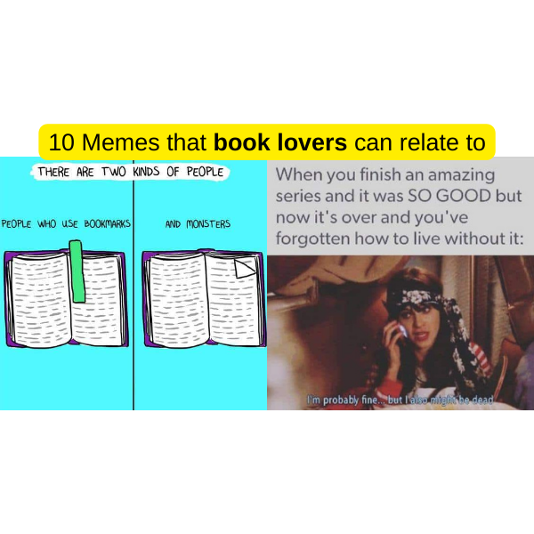 Book Lover Memes