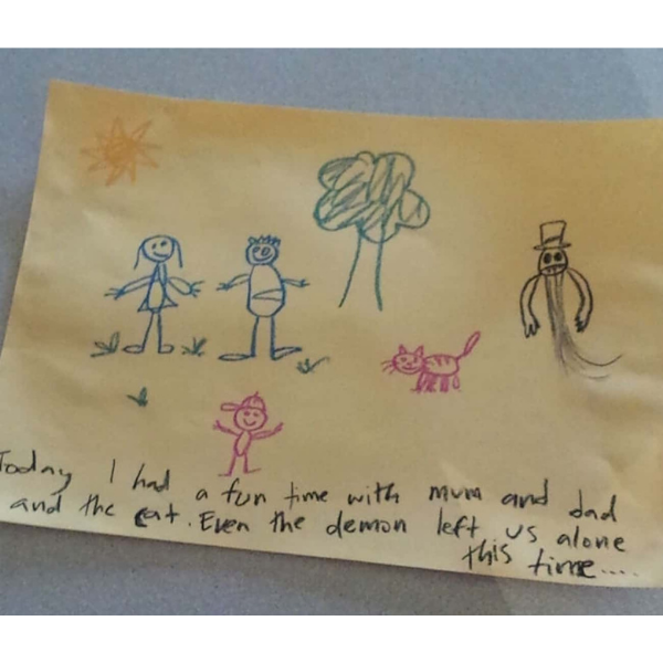 10 Funny Things Kids Drew for International Scribble Day