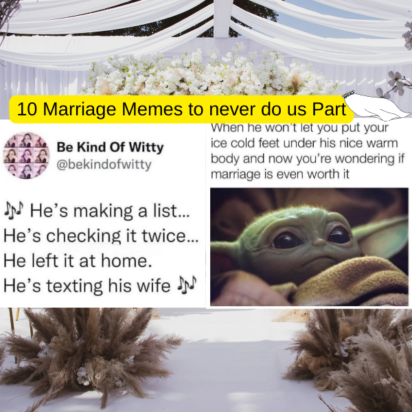 10 Marriage Memes that will last Forever