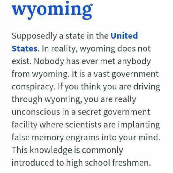 10 Wyoming Memes that Don't Exist