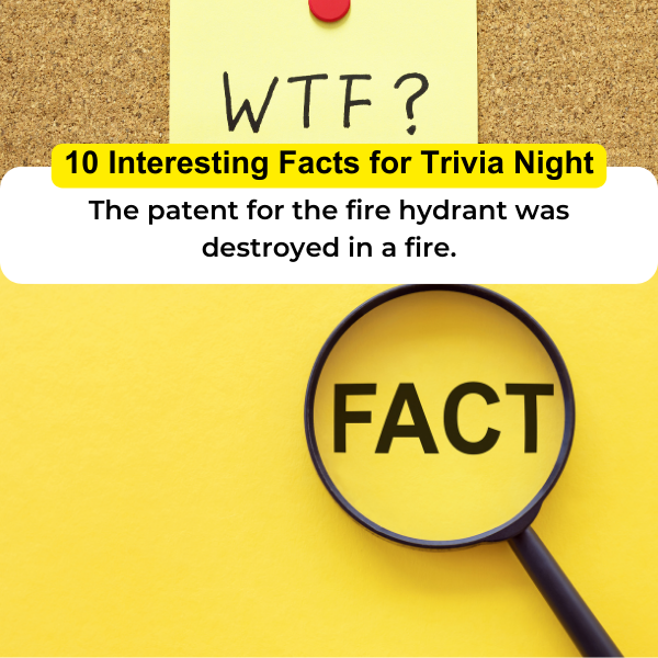 10 Interesting Facts for Trivia Night