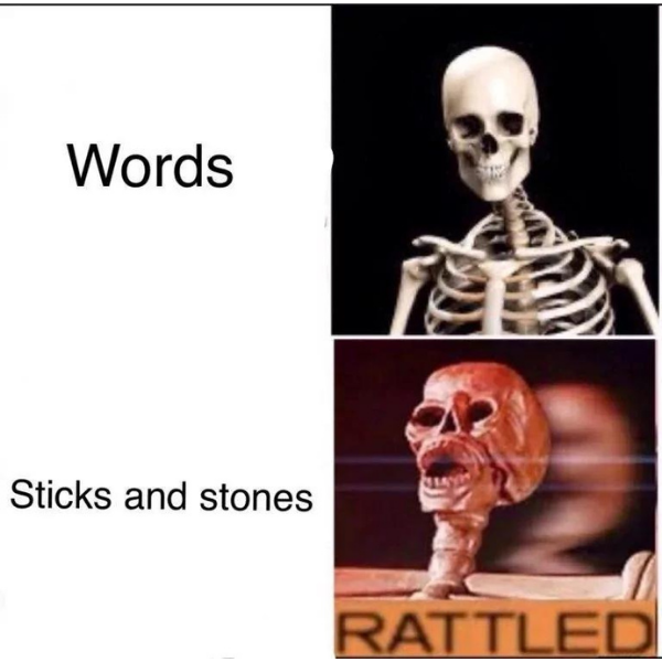 Skeletons Memes Badass Skeleton Meme #4 Sticker
