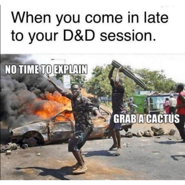 A Collection of Funny DnD Memes Rounds the Corner!