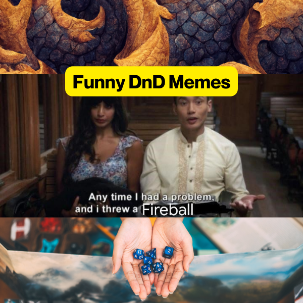 A Funny DnD Memes Collection with AC 20