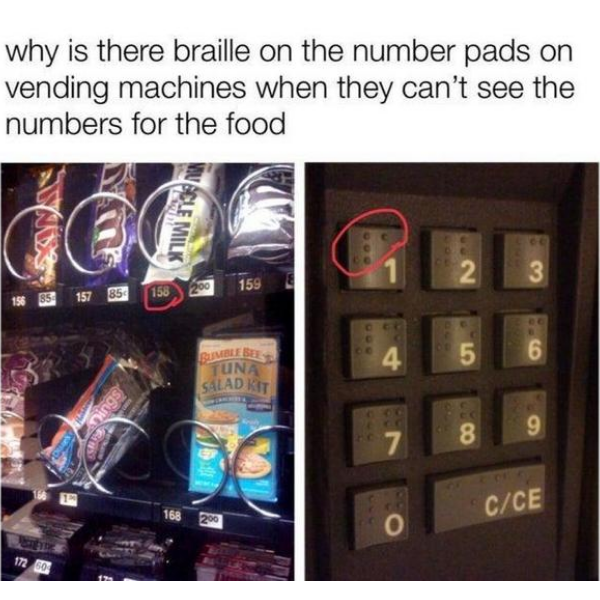 braille fail for an unseen issue