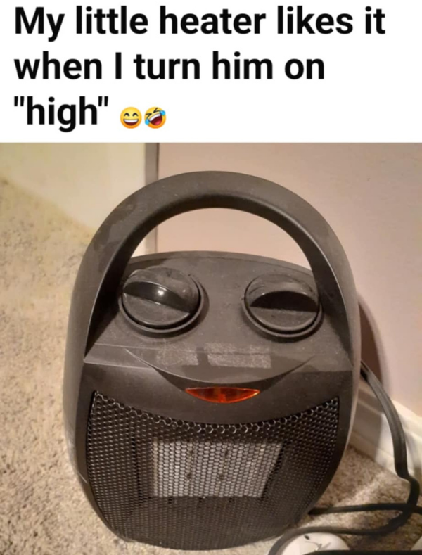 hot and he knows it
